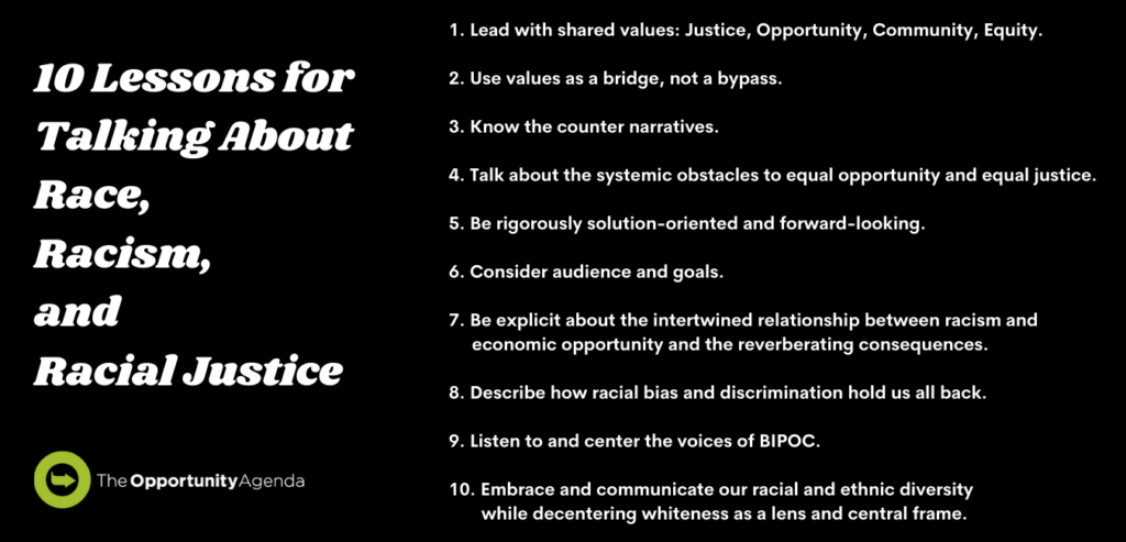 Ten Lessons for Talking About Race, Racism, and Racial Justice - The ...