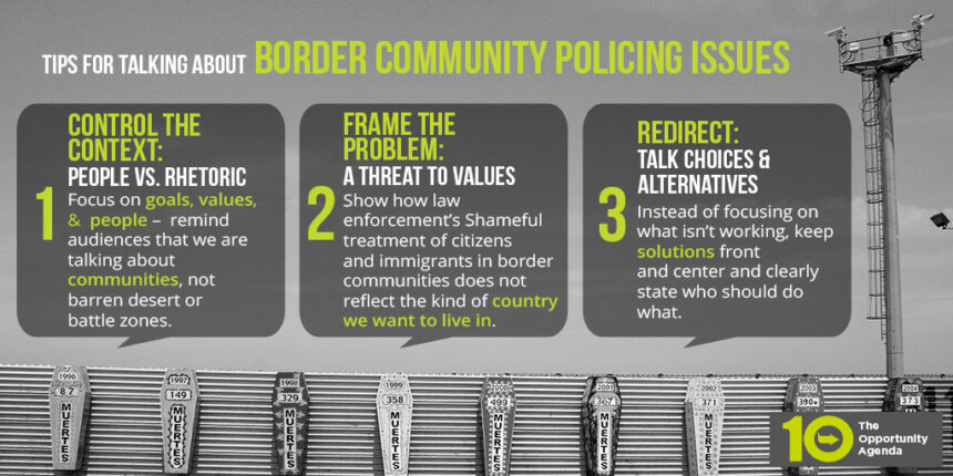 Talking About Policing Issues: Border Communities - The Opportunity Agenda
